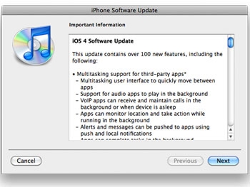 Apple chính thức cho tải iOS 4 về iPhone | mainguyen.vn