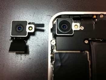 iPhone 4 màu trắng thay đổi camera và cảm biến | mainguyen.vn