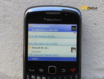 Dùng thử dịch vụ BIS trên BlackBerry | mainguyen.vn