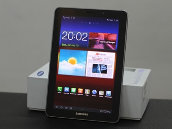 Galaxy Tab 7.7 chính hãng giá 15,5 triệu | mainguyen.vn