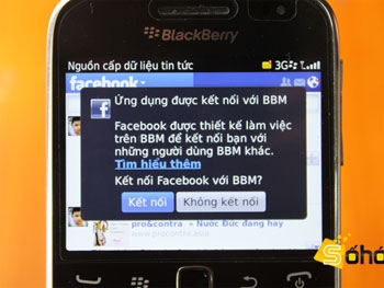 RIM tích hợp BBM lên mạng xã hội | mainguyen.vn