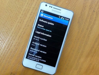Galaxy S II I9100G có cập nhật Android 4.0 | mainguyen.vn