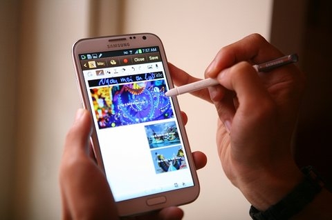 Bút S Pen nhiều tính năng hơn giúp Note II thu hút sự chú ý | mainguyen.vn