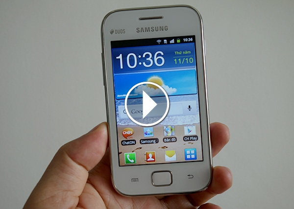 Khui hộp Samsung Galaxy Ace Duos chính hãng | mainguyen.vn