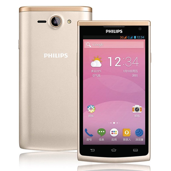 Smartphone lõi tứ giá gần 3 triệu đồng của Philips | mainguyen.vn