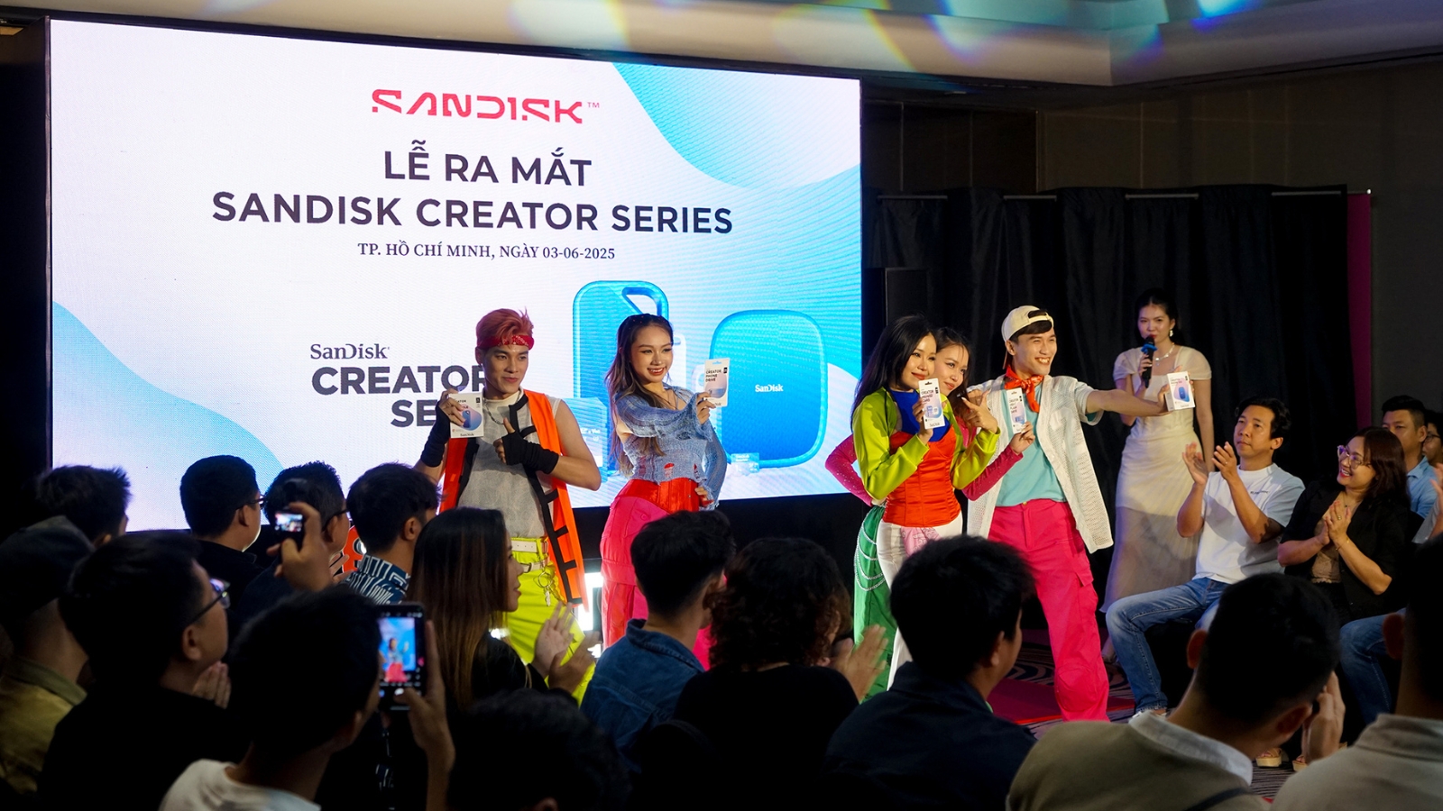 Sandisk Việt Nam ra mắt dòng sản phẩm Creator Series, công bố đại sứ thương hiệu | mainguyen.vn