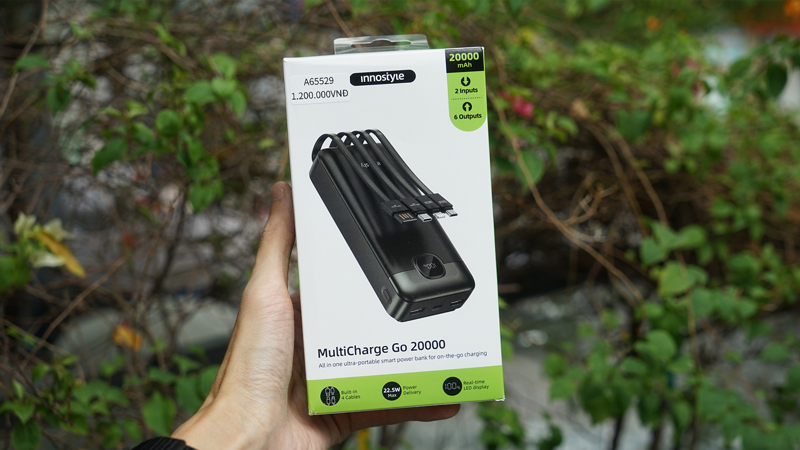 Khui hộp Innostyle MultiCharge Go 20.000mAh: "Cứu cánh" cho người dùng ...