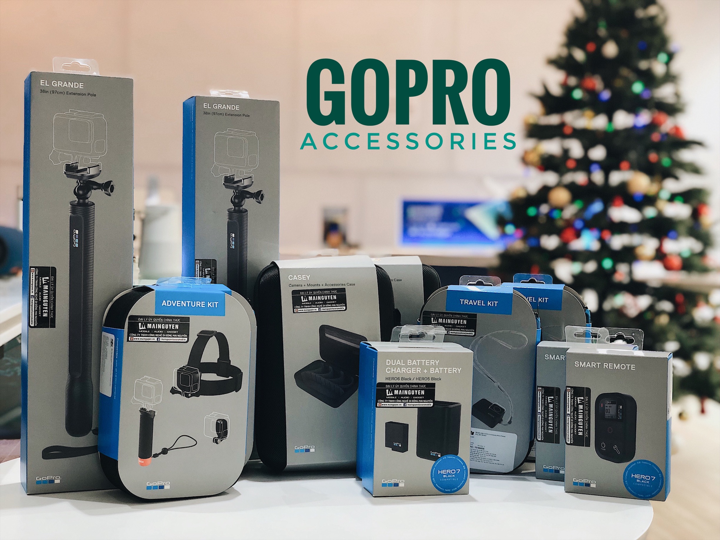 [CỰC HOT] Gopro và loạt phụ kiện - 'Đầy đủ món ăn chơi' | mainguyen.vn